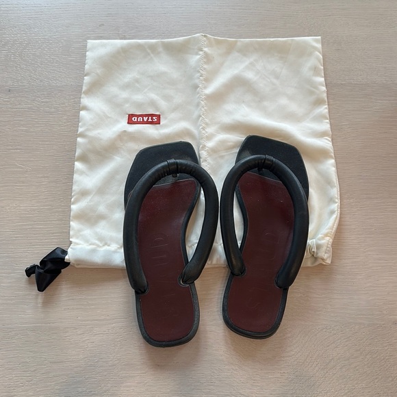 STAUD | Shoes | Staud Rio Sandal Black Size 4 | Poshmark